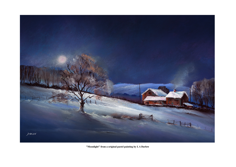 Moonlight 14 x 11 print web – LES DARLOW FINE ART